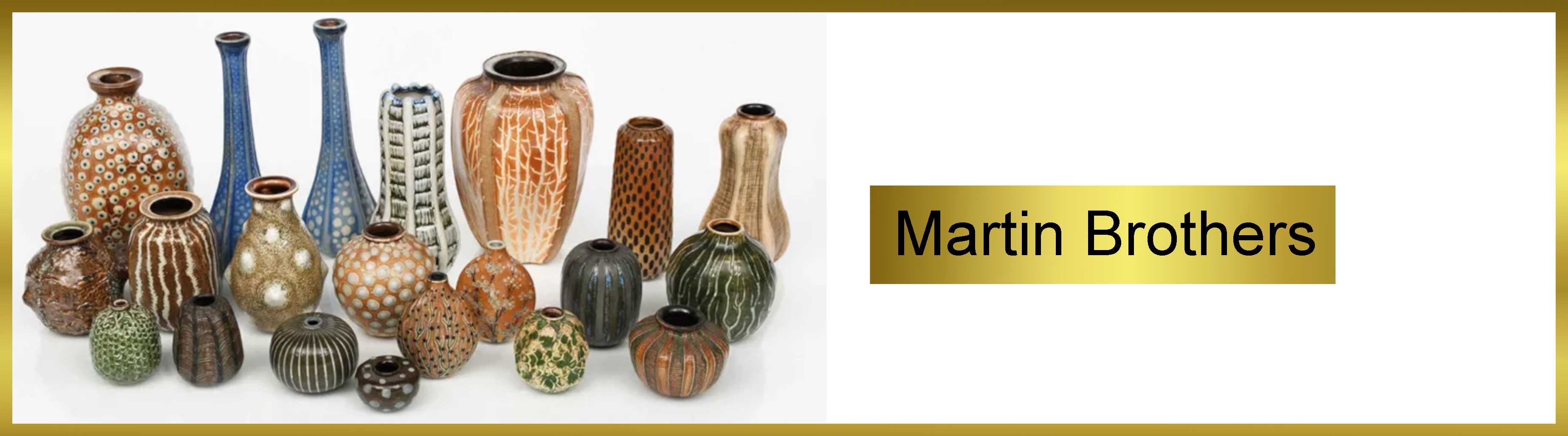 WANTED: LOUIS WAIN, DELLA ROBBIA, RUSKIN, MARTIN BROTHERS, WILLIAM DE ...